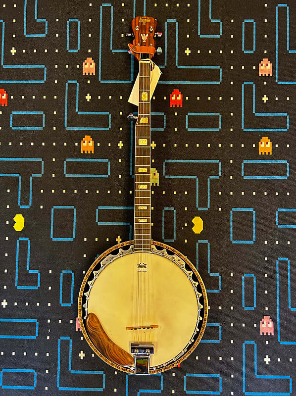 Hondo Hondo II HB85A Banjo~With hard case~70's~Eagle~Big | Reverb