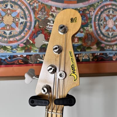Moon Jazz Bass w/70's Pickup Spacing 2022 - Natural | Reverb