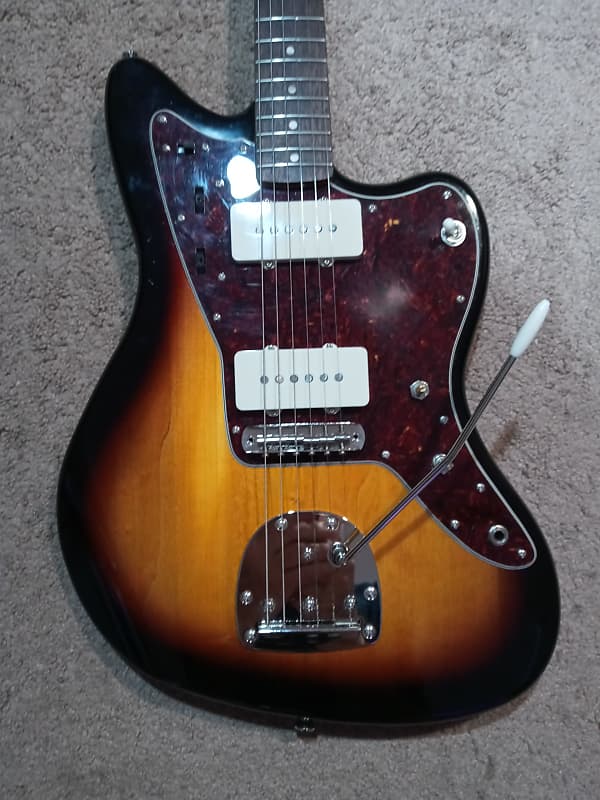 Squier Jazzmaster (upgraded) - Sunburst | Reverb