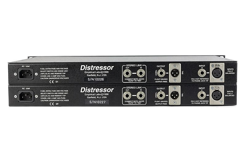 Empirical Labs EL8-XS Distressor Stereo Pair with British | Reverb