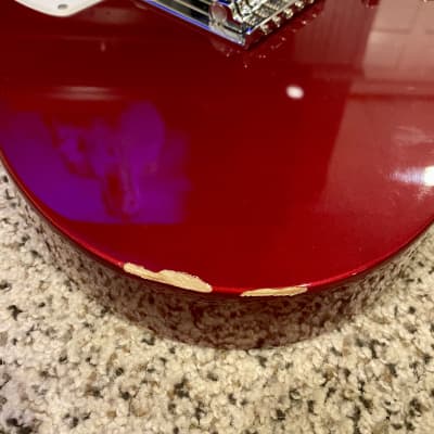 Fender Telecaster Standard MIM EMG's, Warmoth Flame Roasted | Reverb