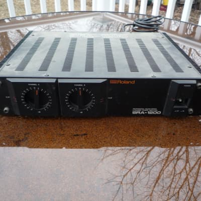 Roland SRA-1200 Studio Monitor Fanless Rackmount Power | Reverb