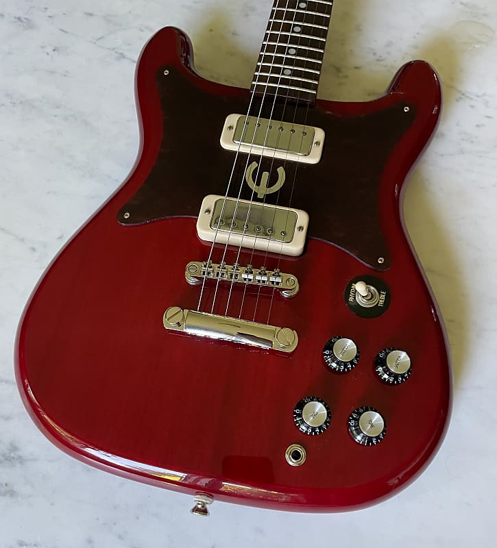 Epiphone Wilshire Heritage Cherry Early 70's Patent Number | Reverb