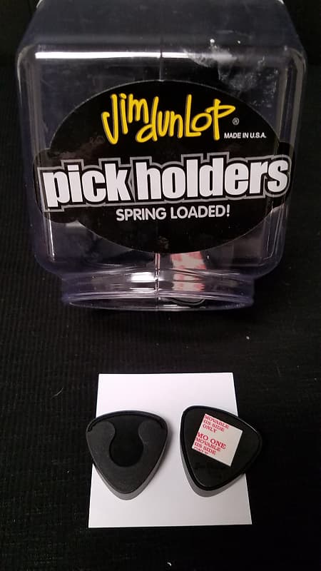 Jim Dunlop Spring Loaded Pick Holders 2020 Black | Reverb
