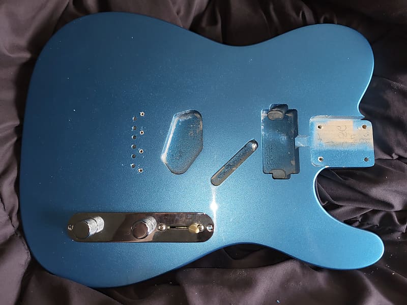 Nitro Finished Tele Body Telecaster 2022 Lake Placid Blue | Reverb