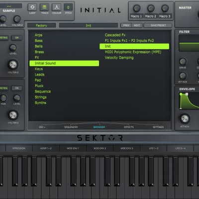 New Initial Audio Sektor - Wavetable Synth Plugin | Reverb