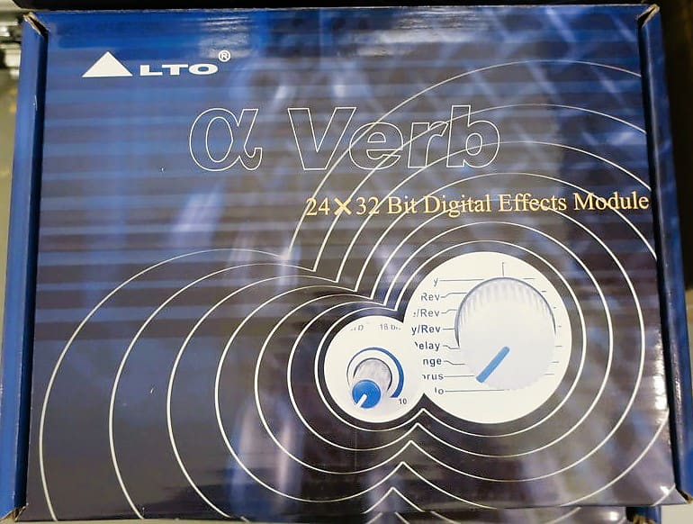 Alto Professional Alpha Verb 24x32 Bit Delay Reverb Multi | Reverb
