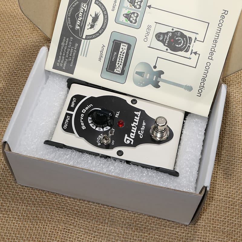 Taurus Servo Analog Guitar Enhancer Effect Pedal Same Day | Reverb