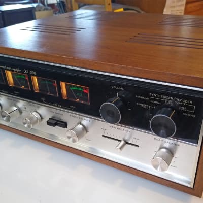 Sansui QS500 1971 - Walnut Quad Stereo Receiver | Reverb