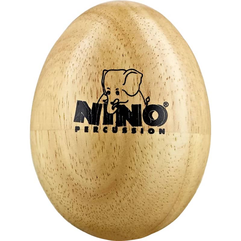 Nino Percussion Egg Shaker Pair, Medium Size - Hardwood, | Reverb