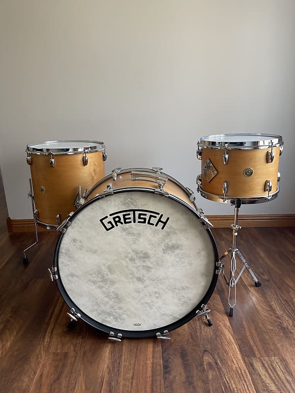 Gretsch Broadkaster drum set (modern vintage) 24/13/16 - | Reverb