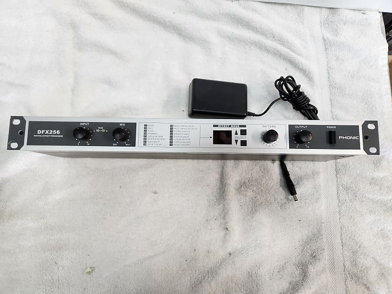 Phonic DFX 256 Digital Effects Processor | Reverb