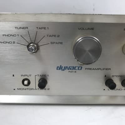 Vintage Dynaco Pat 5 Classic Pre-amplifier | Reverb