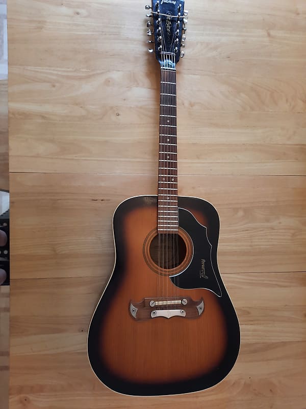 Framus 12 string Acoustic guitar 1960s Sunburst | Reverb