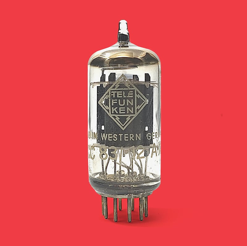 NOS Telefunken 12AX7/ECC83 Smooth Plate Holy Grail Vintage | Reverb