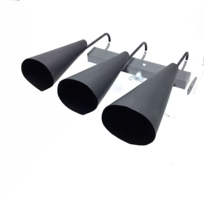 Triple Agogo Bells On Mounting Bar | Reverb