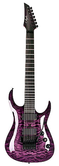 Agile 7 String Electric Guitar w/Floyd Rose 27" Scale | Reverb