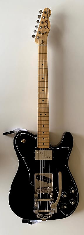 Fender Classic Series '72 Telecaster Custom 2018 Black Bigsby | Reverb