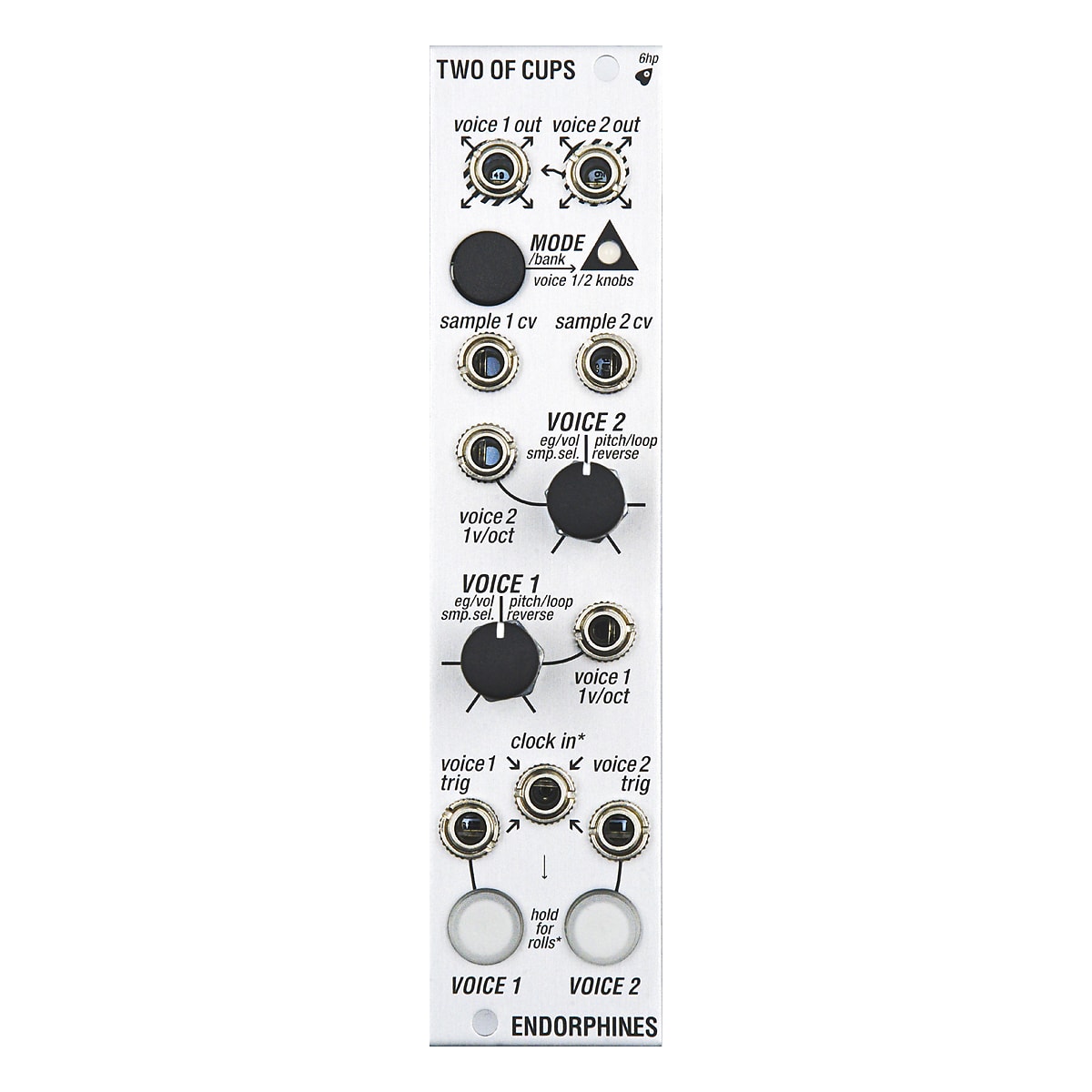 Endorphin.es Two of Cups Eurorack Synth Module | Reverb Canada