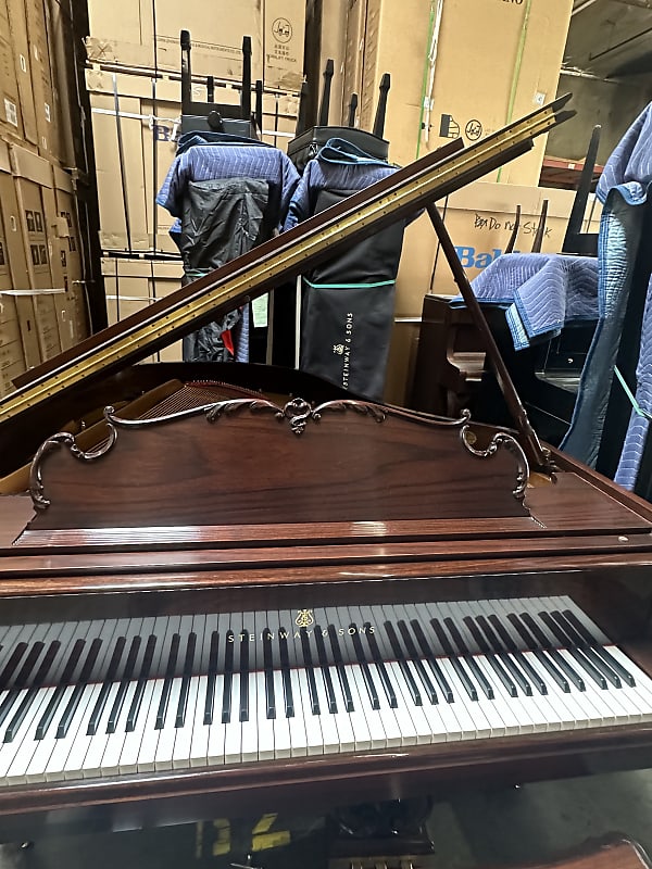 Steinway&Sons M 501 A LXV 2001 - Indian Rosewood Satin | Reverb