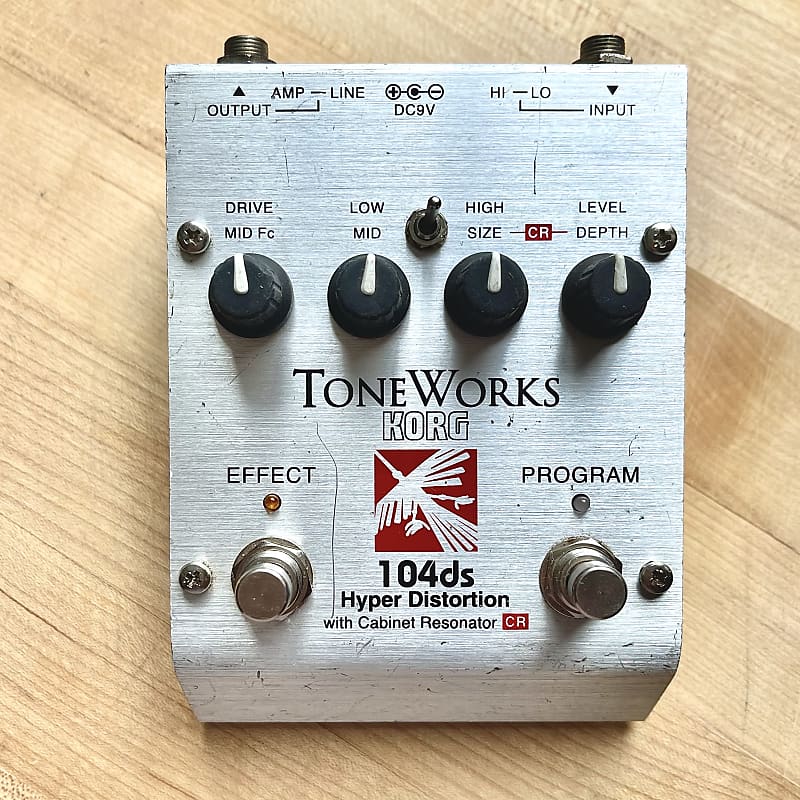 Korg ToneWorks 104ds Hyper Distortion 1990s | Reverb