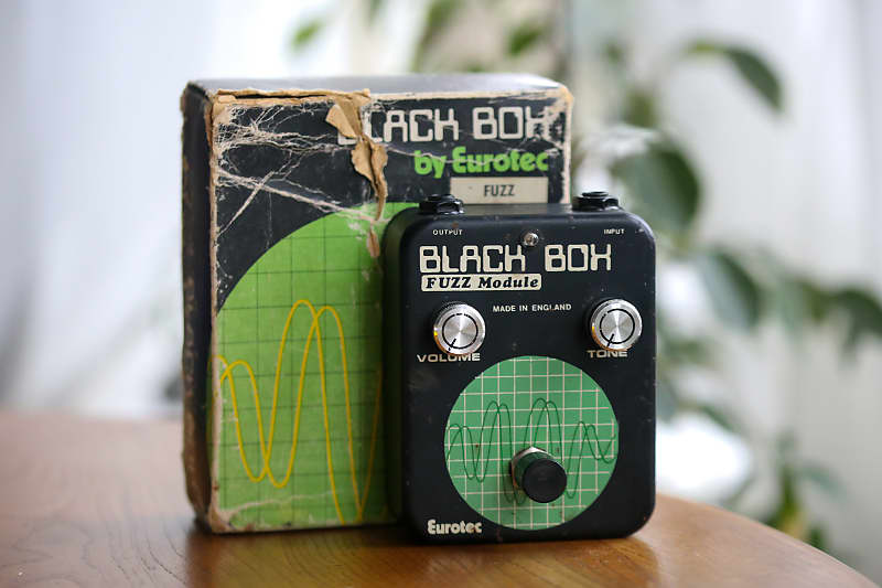 1978 Eurotec Black Box Fuzz Module - Made in England | Reverb