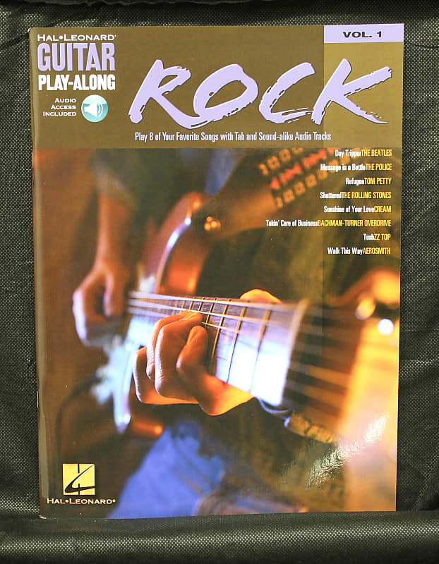 Rock Guitar Play-Along Volume 1 Guitar TAB Songbook | Reverb