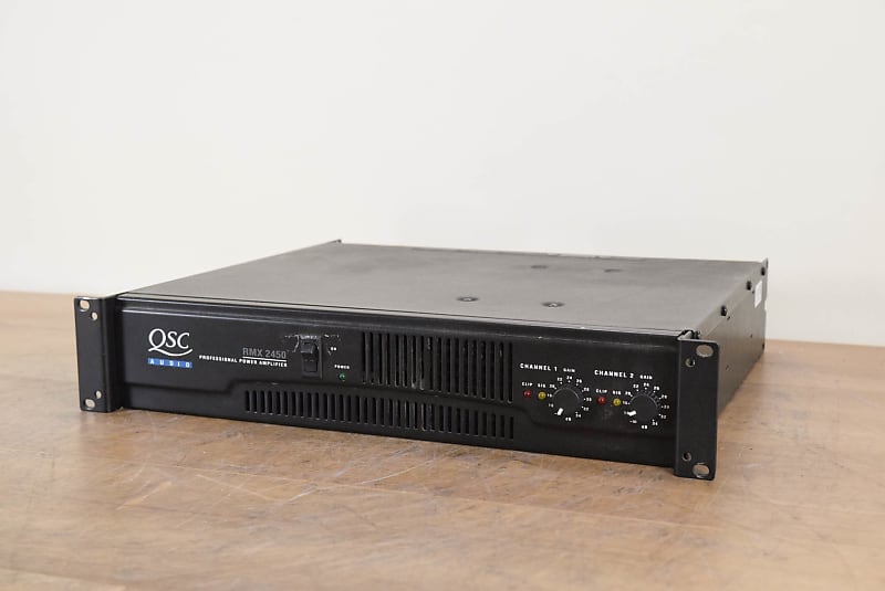 QSC RMX2450 Two-Channel Power Amplifier (church owned) | Reverb
