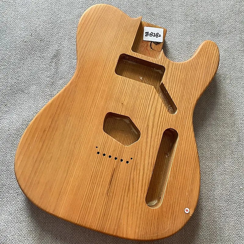 Solid Ash Wood DIY Project Guitar Telecaster Tele Style Body | Reverb