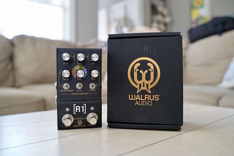 Walrus Audio Mako R1 High-Fidelity Reverb 2021 - Black | Reverb