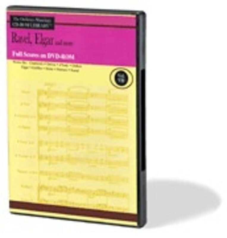 Ravel Elgar and More DVD Rom CD Rom Lib V7 (DVD-ROM Only) | Reverb