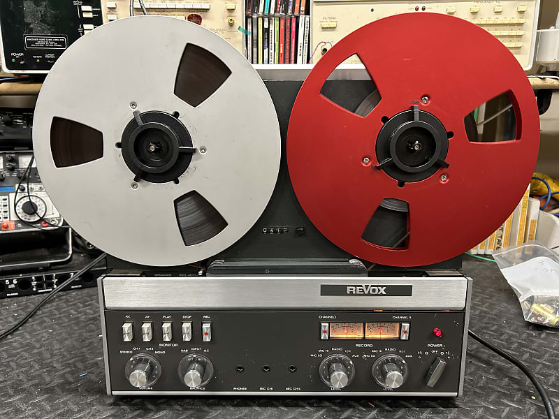 Revox A77 MKIII 1/4 track Reel to reel tape deck. SERVICED! | Reverb