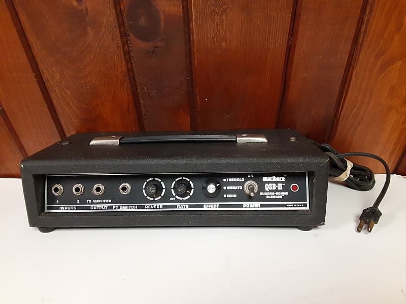 Vintage 60's Marlboro Spring Reverb Unit - Model QSB-II - | Reverb