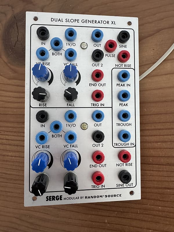 Random Source Serge Dual Slope Generator XL 4X4 4U Module | Reverb