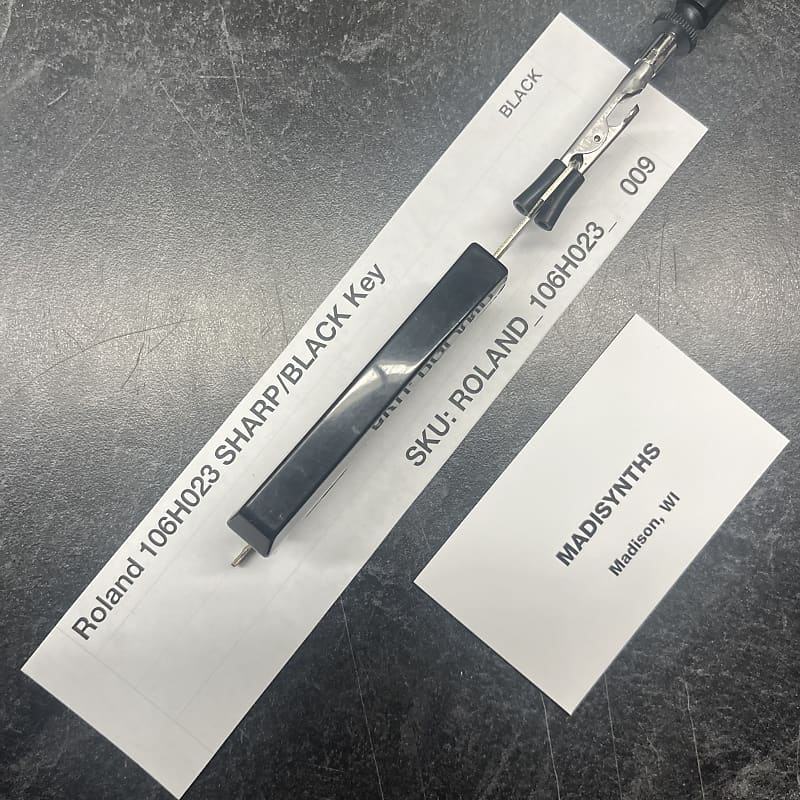 ORIGINAL Roland Replacement SHARP/BLACK Key (LATE | Reverb Deutschland