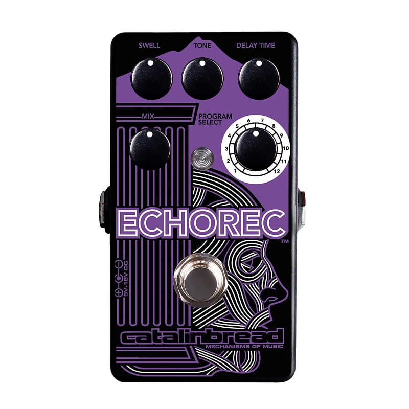 Catalinbread ECHOREC Multi-Head Delay Guitar Effects Pedal | Reverb
