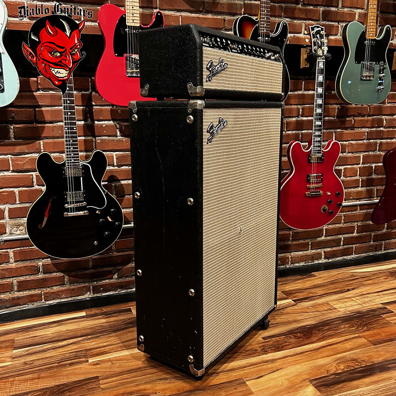 Fender Vintage 1965 85 Watt 2 Channel Showman Amp Original | Reverb