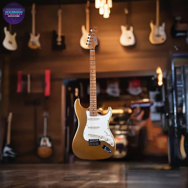 Jet Guitars JS-300 JS300 GD, solid basswood body, 22 frets | Reverb