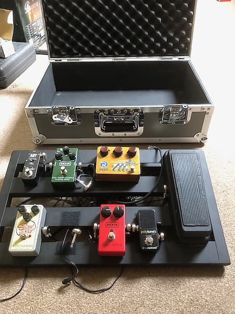 Pedaltrain Classic 1 Board with power supply and Hard | Reverb UK