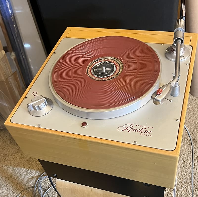 Rek-O-Kut Rondine Deluxe Turntable 120 3-speed | Reverb