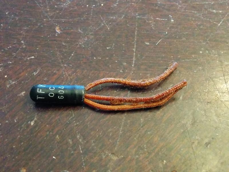 One (1) Telefunken OC604 TFK PNP Black Glass Germanium | Reverb
