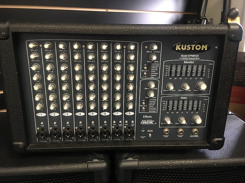 Used Kustom KPM8420 Mixer | Reverb