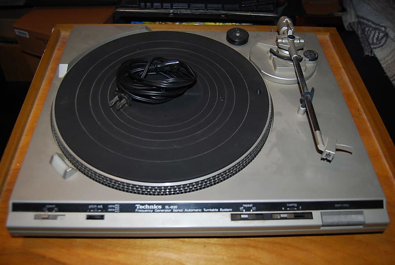 Technics SL-B30 1980's silver | Reverb