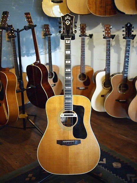 Guild D-55(1977 ) Brazilian Rosewood Sides + Full | Reverb Canada