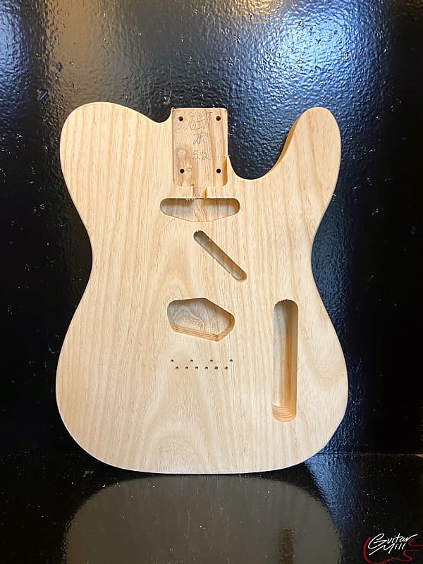Guitar Mill T-Style Body / 2 pc. Swamp Ash (#GIN-2345) | Reverb