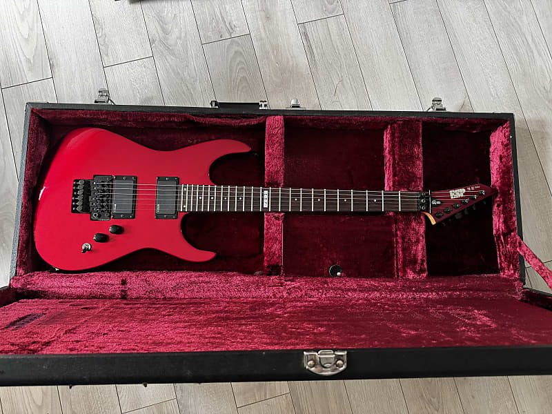 ESP Standard M-II Deluxe with Rosewood Fretboard 1998 - Candy | Reverb