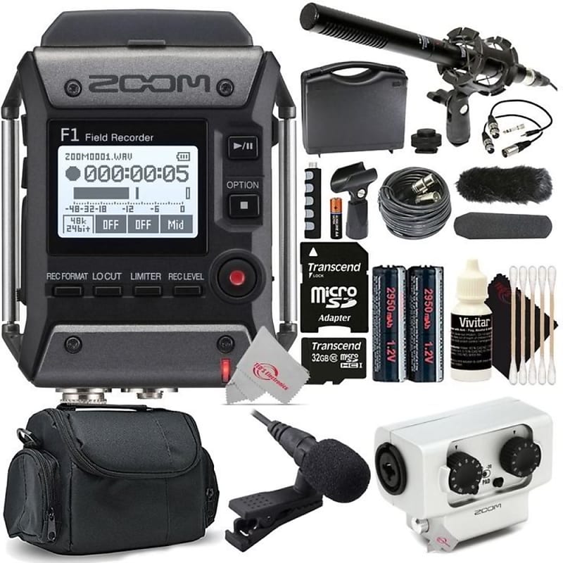 Zoom F1-LP 2-Input / 2-Track Portable Digital Handy | Reverb