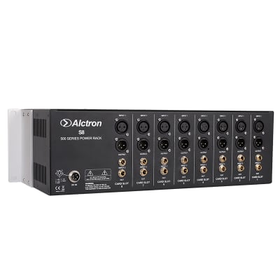 Alctron S8 Eight Slot 500 Series Rack w/ Power Supply | Reverb