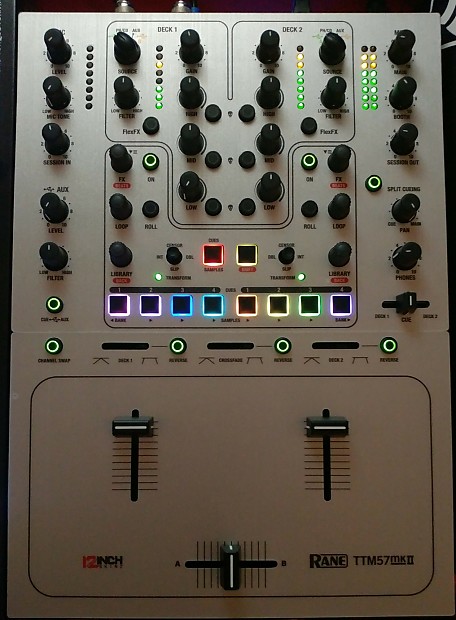 Rane TTM 57 MK II mk2 ttm57 mkii Brushed Silver Serato DJ | Reverb