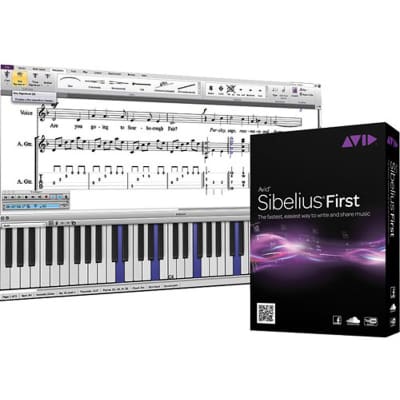 Sibelius First 8 - Notation Software (Annual Subscription, | Reverb